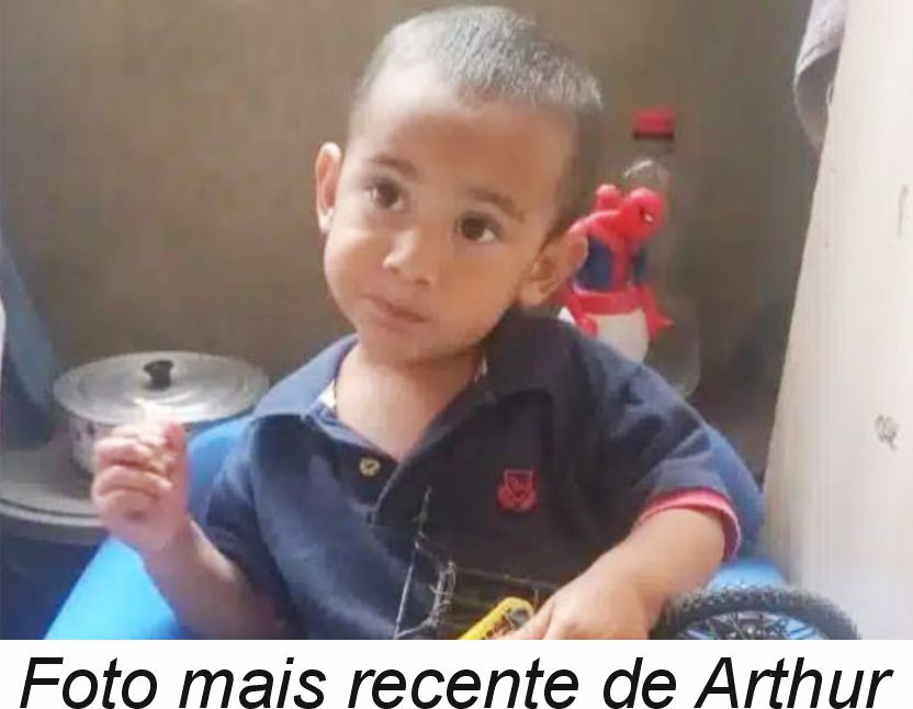 Nova descoberta sobre menino Arthur que sumiu vem à tona